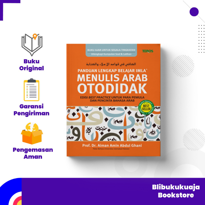 Jual Turos Panduan - Buku Islam Lengkap Belajar Imla’ dan Menulis Arab ...