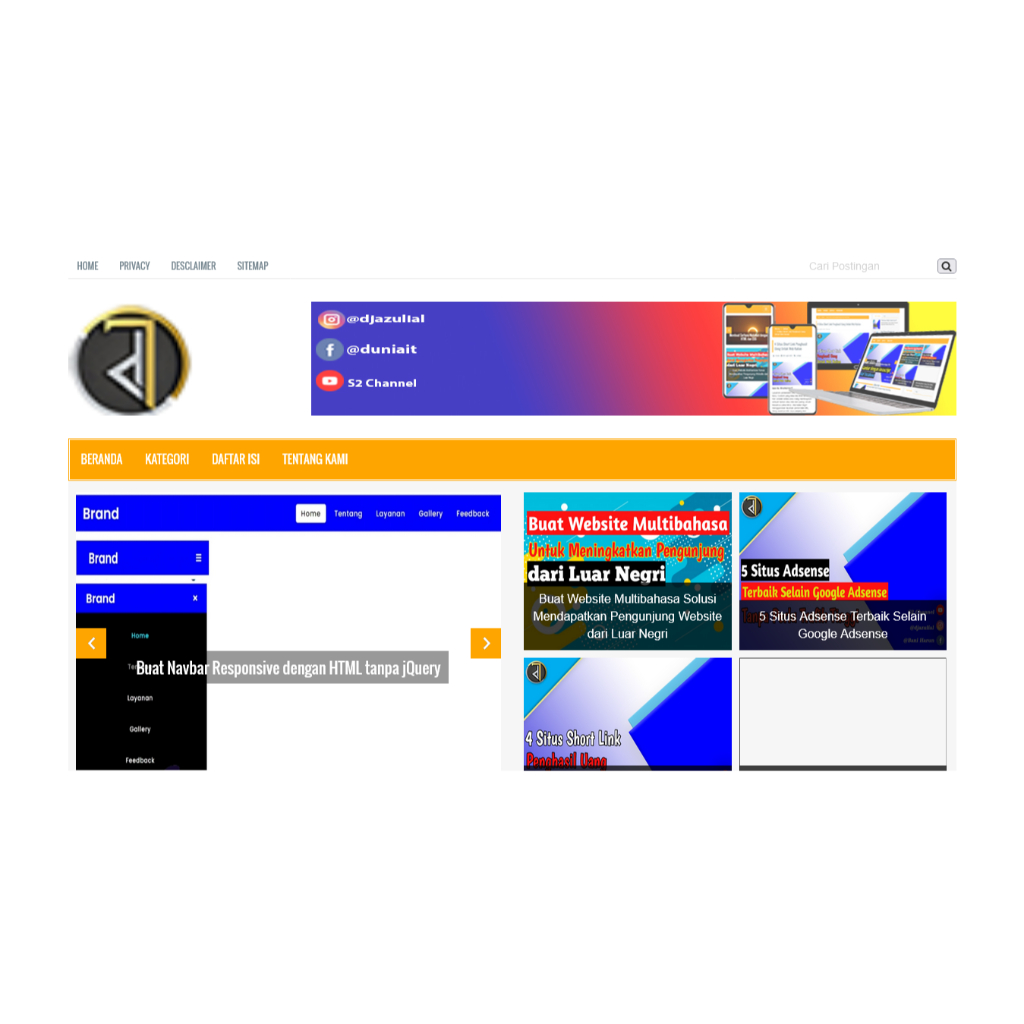 Jual Source Code Aplikasi Berita dengan PHP Native | Shopee Indonesia