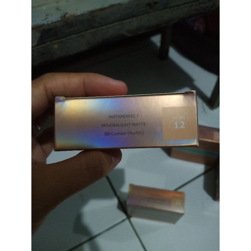 Jual wardah insta perfect mineralight matte BB cushion(refill) | Shopee ...