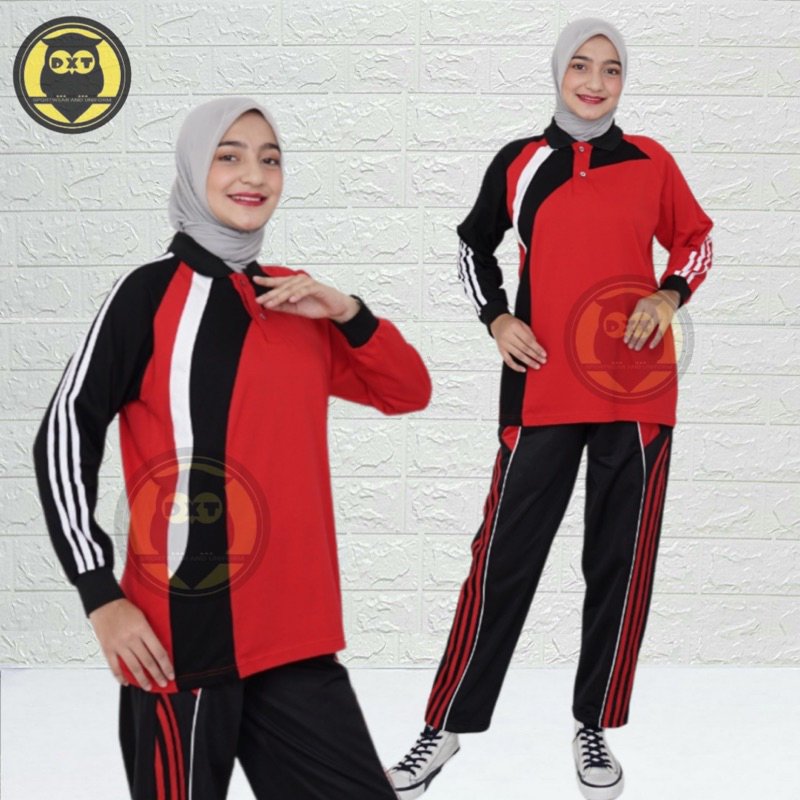 Jual Baju Olahraga 1 set Wanita Pria Training Seragam / Kaos Olahraga ...