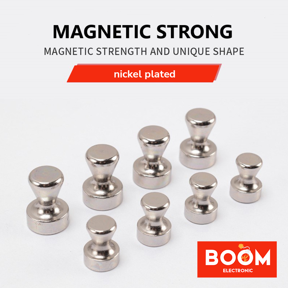 Jual Magnet Papan Putih/ whiteboard Nickel plated Magnetic Pushpin ...
