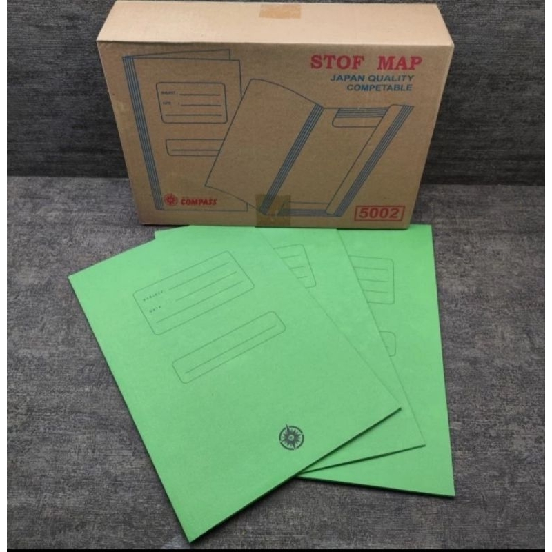 Jual Stofmap Folio Stopmap New Compass 5002 Stof map Buffalo Stop map ...