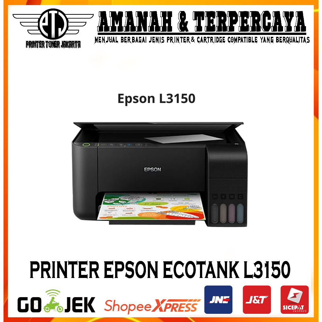 Jual PRINTER EPSON L3150 WIRELLES BEKAS SIAP PAKAI | Shopee Indonesia
