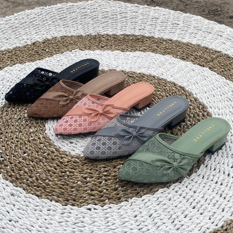 Jual sandal bustong heels 3cm pesta/pernikahan/wisuda | Shopee Indonesia