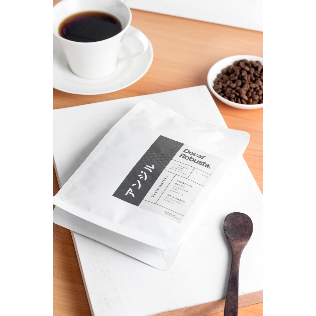 Jual Kopi Robusta Decaf Espresso Blend Kopi Susu - Kopi Rendah Kafein ...
