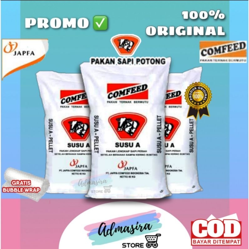 Jual SUSU A Konsentrat Sapi Perah Pelancar Susu Repack 1kg Comfeed ...
