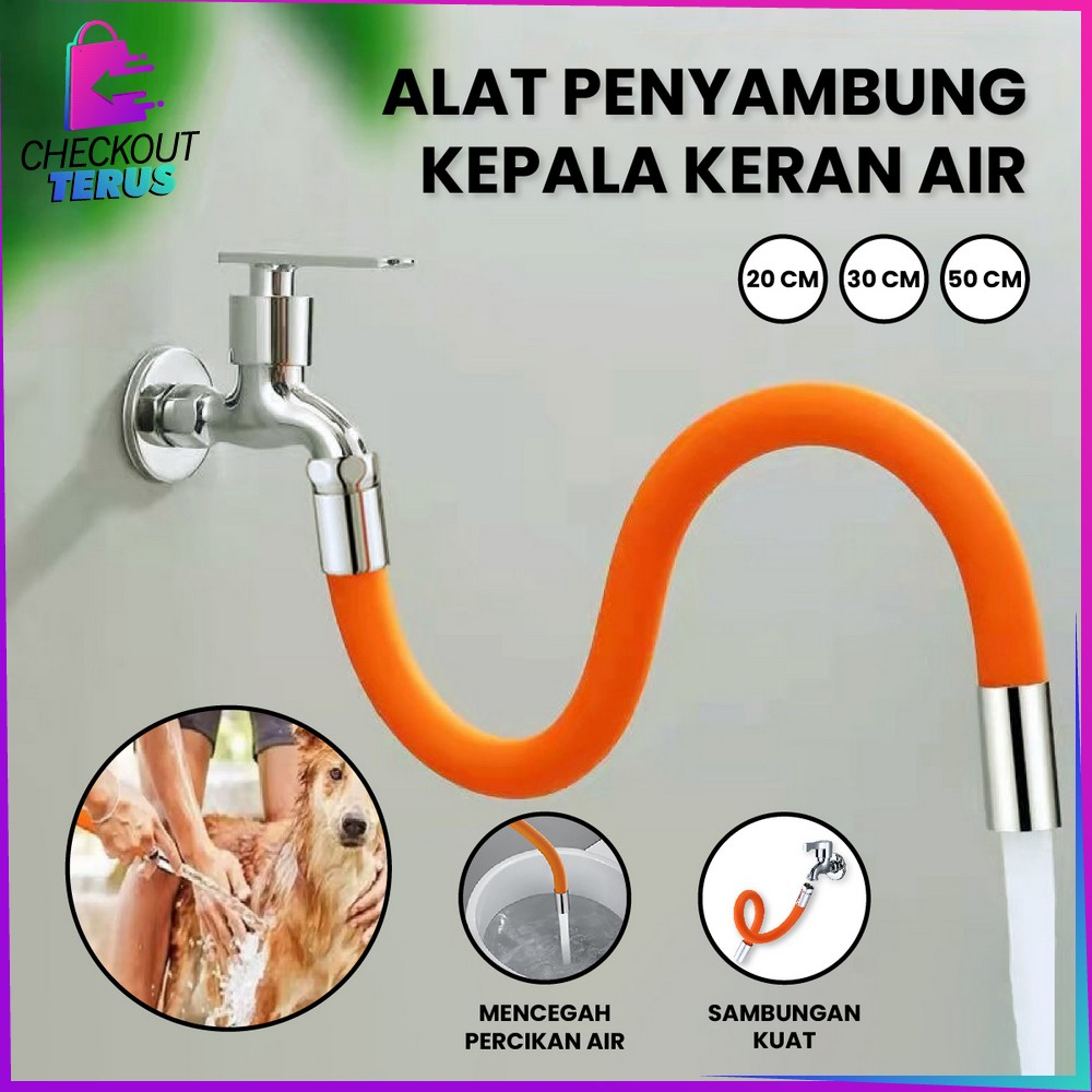 Jual CT C838 Selang Sambungan Kran Air Universal 1/2 Inch 360 Derajat ...