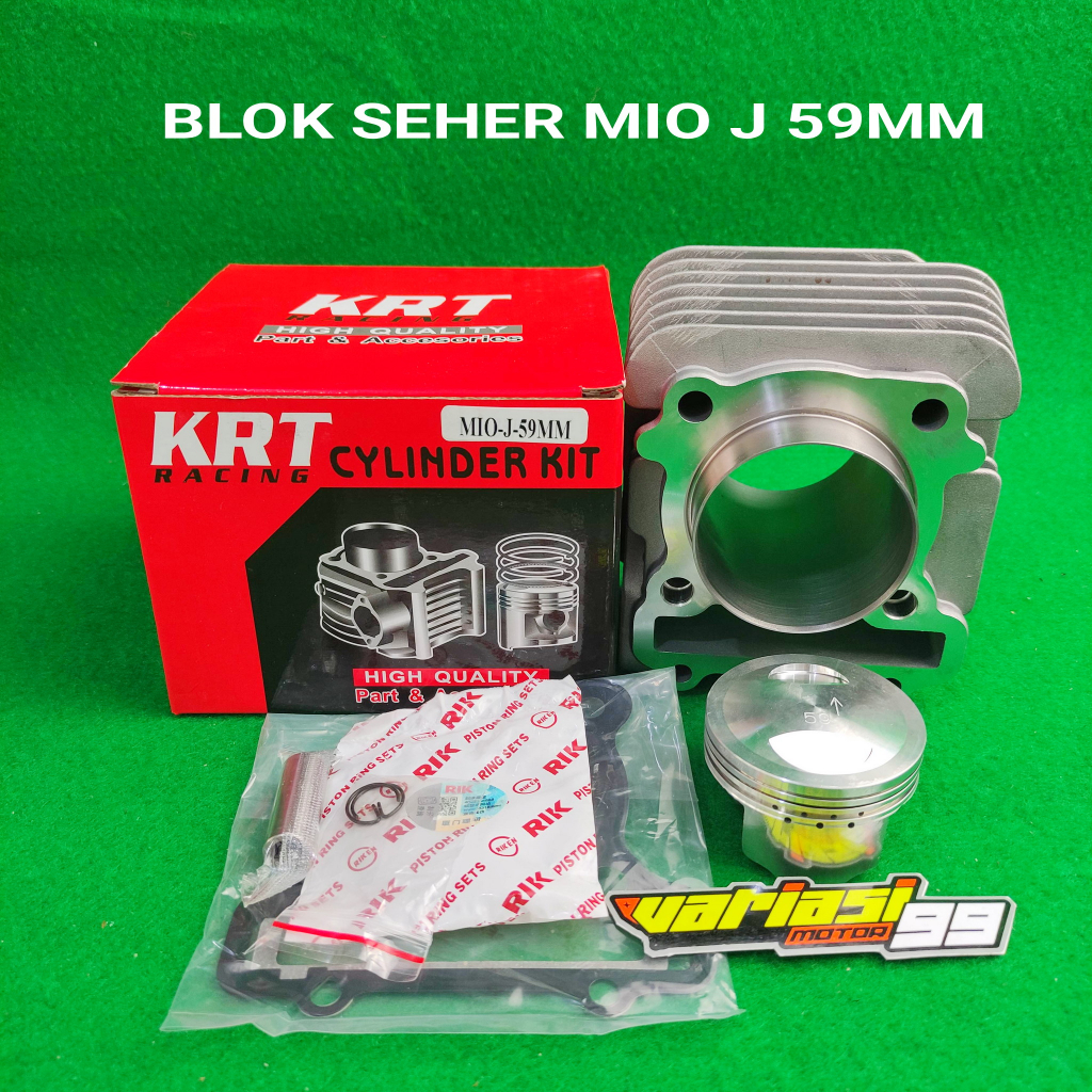 Jual BLOK SEHER BORING BORE UP MIOJ MIO J MIO GT FINO FI 115CC 59MM 59 MM | Shopee Indonesia