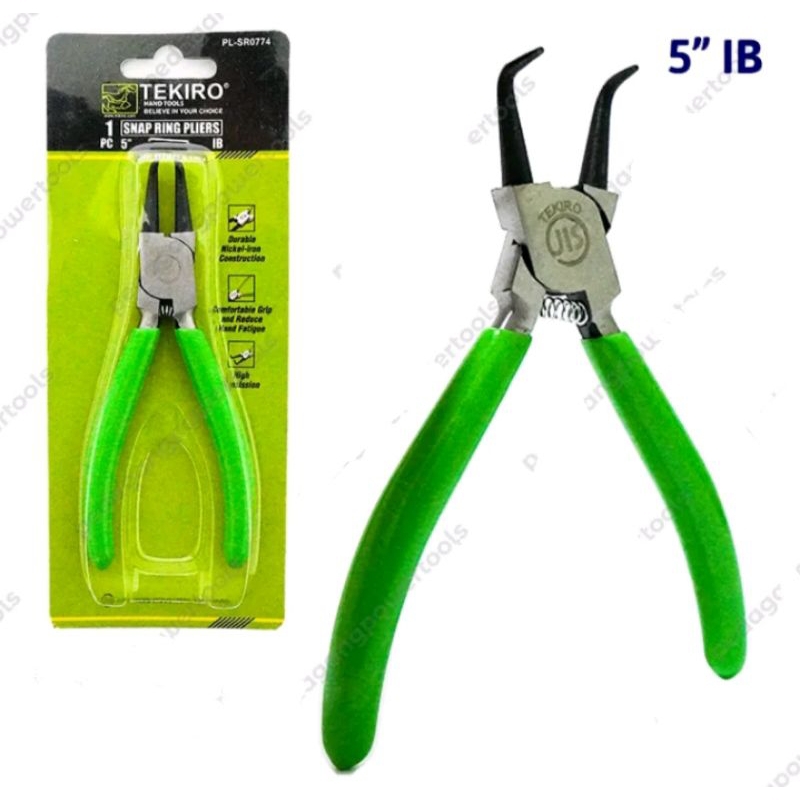 Jual Tang Snap Ring Pliers 5 inch IB Tekiro PL-SR0774 | Shopee Indonesia