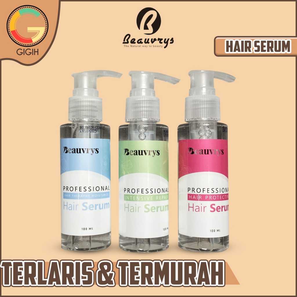 Jual BEAUVRYS 1 PROFESSIONAL HAIR SERUM 100ML ( READY ALL VARIAN ...
