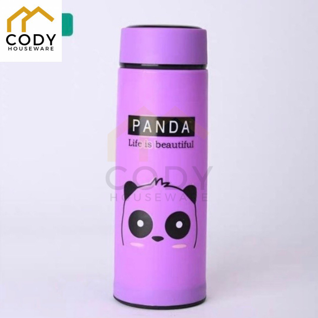 Jual CODY Botol Minum Kaca Termos Kaca Botol Air Unik Motif Animal ...