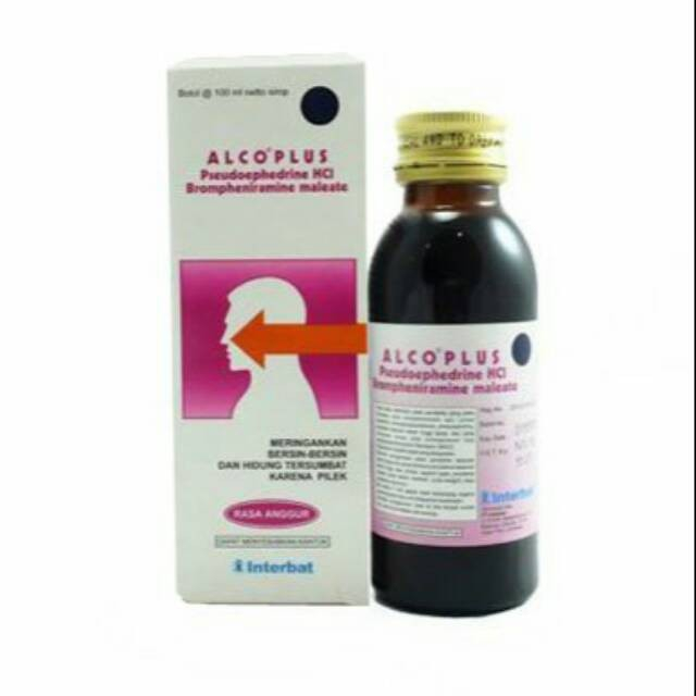 Jual Alco Plus Syrup DMP and Drops- Medication to relieve sneezing and ...