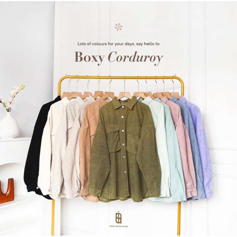 Jual BOXY CORDUROY | Shopee Indonesia