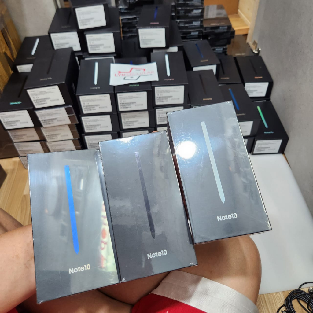 Jual SAMSUNG GALAXY NOTE 10 - 256GB - JAMIN ORIGINAL 100% RESMI BNIB | Shopee Indonesia