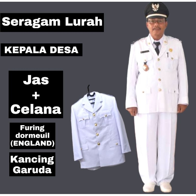 Jual SERAGAM LURAH / KEPALA DESA, Furing Dormeuil made in England ...