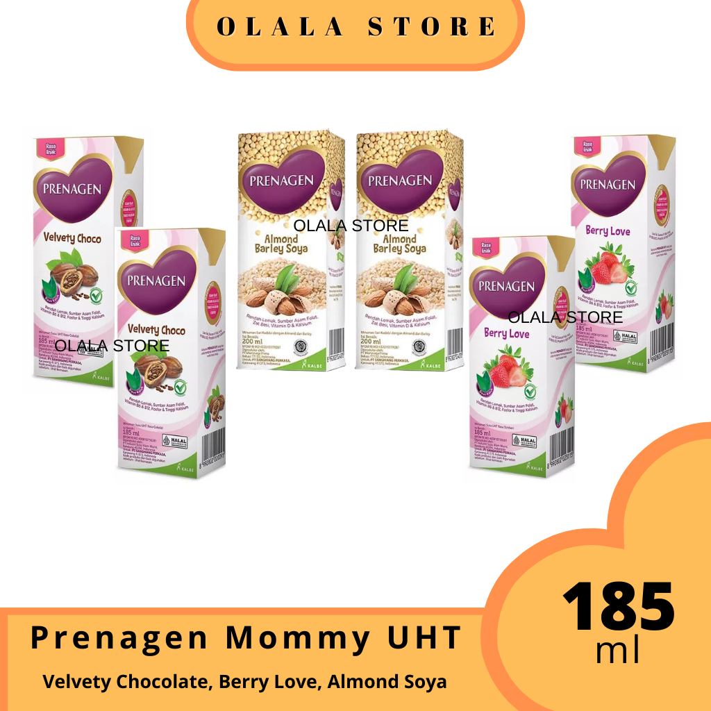 Jual Prenagen Mommy UHT 185 ml / Susu Bernutrisi Ibu Hamil Siap Diminum | Shopee Indonesia