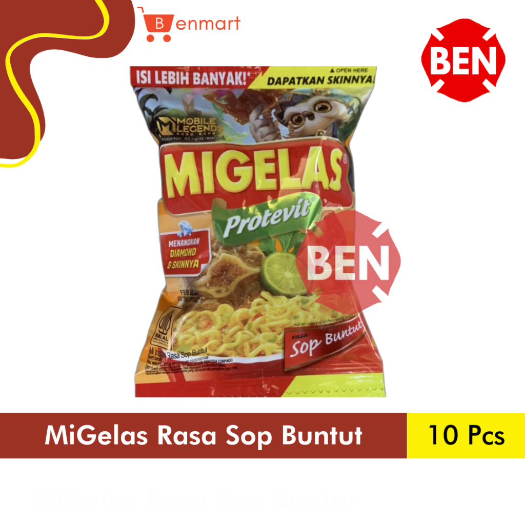 Jual Migelas Sop Buntut 1 Renceng 10 Pcs Mie Mi Gelas Instan Kuah Dus Shopee Indonesia