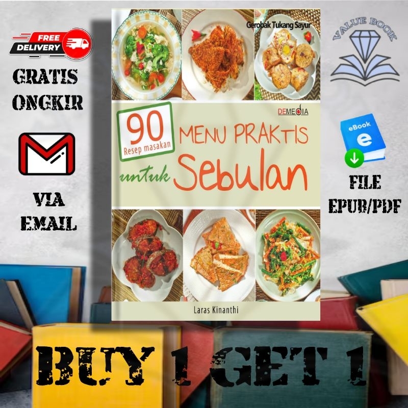 Jual 90 Resep Masakan Menu Praktis untuk Sebulan | Shopee Indonesia
