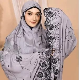 Jual Mukena Grasela Dewasa Exclusive Katun Premium Terbaru Full Bordir ...