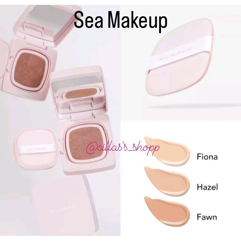 Jual Sea Makeup Fix and Flawless Acne Cover Cushion Full Coverage ...
