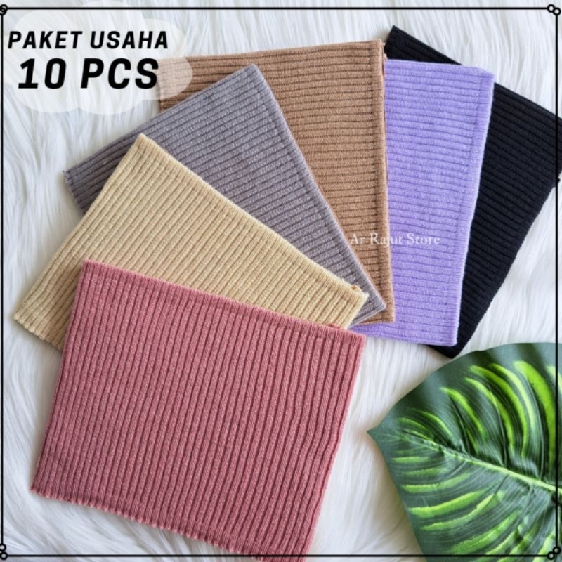 Jual Inner Bandana Ciput Rajut premium/Daleman kerudung Anti Pusing ...