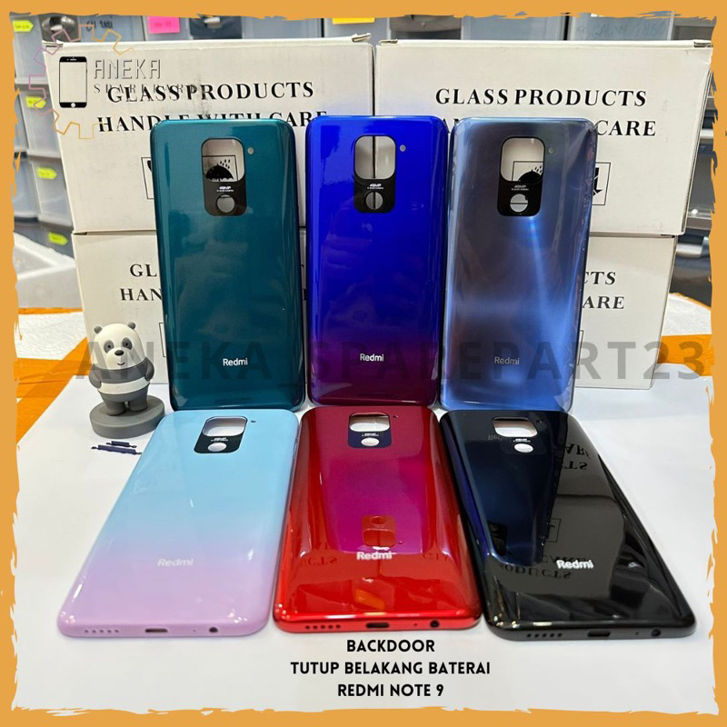 Jual Backcover Backdoor redmi note 9 Cover Belakang Tutup Casing ...