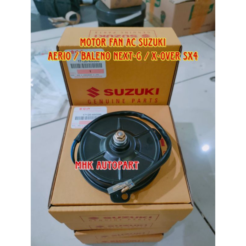 Jual MOTOR EXTRA FAN AC SUZUKI NEW BALENO NEXTG NEXT G AERIO SX4 X-OVER ...