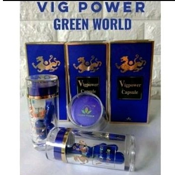 Jual VIG POWER CAPSULE GREEN WORLD ORIGINAL | Shopee Indonesia