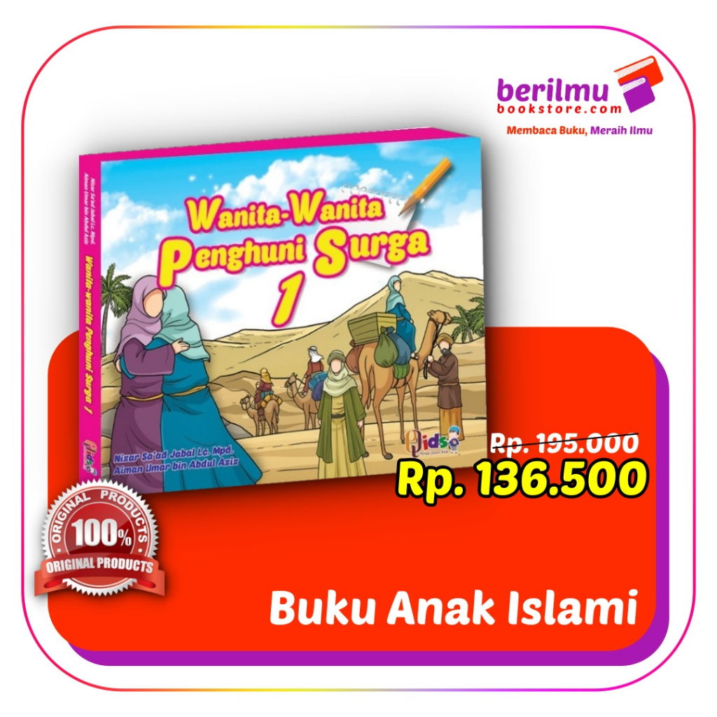 Jual Wanita-Wanita Penghuni Surga Jilid 1 | Soft Cover | Buku Bacaan Anak by Nizar Saad Jabal ...