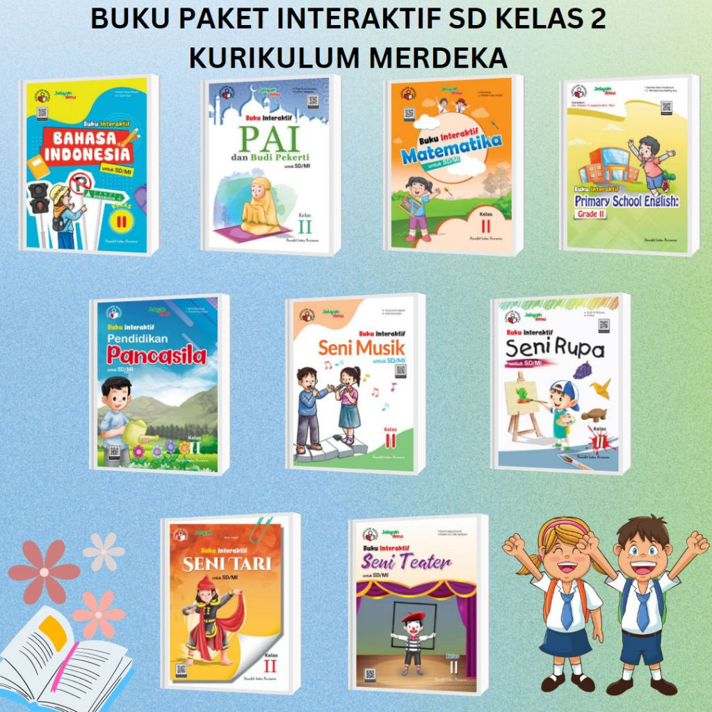 Jual Buku Paket Interaktif SD Kelas 2 Kurikulum Merdeka Intan Pariwara Edisi Terbaru | Shopee ...