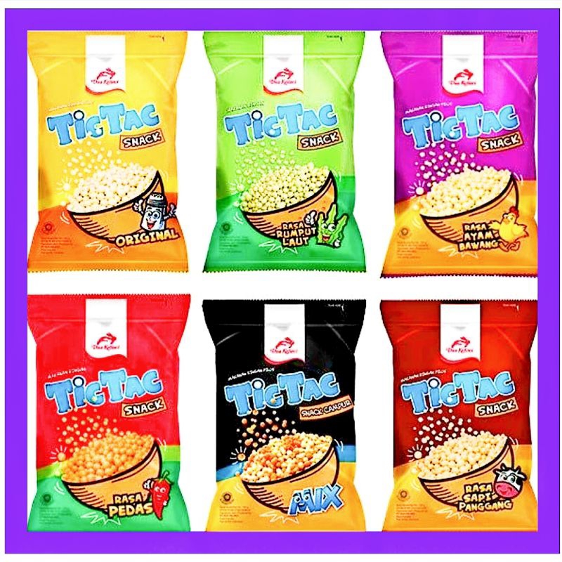 Jual Tic Tac Snack pilus original 90 gr all varian | Shopee Indonesia