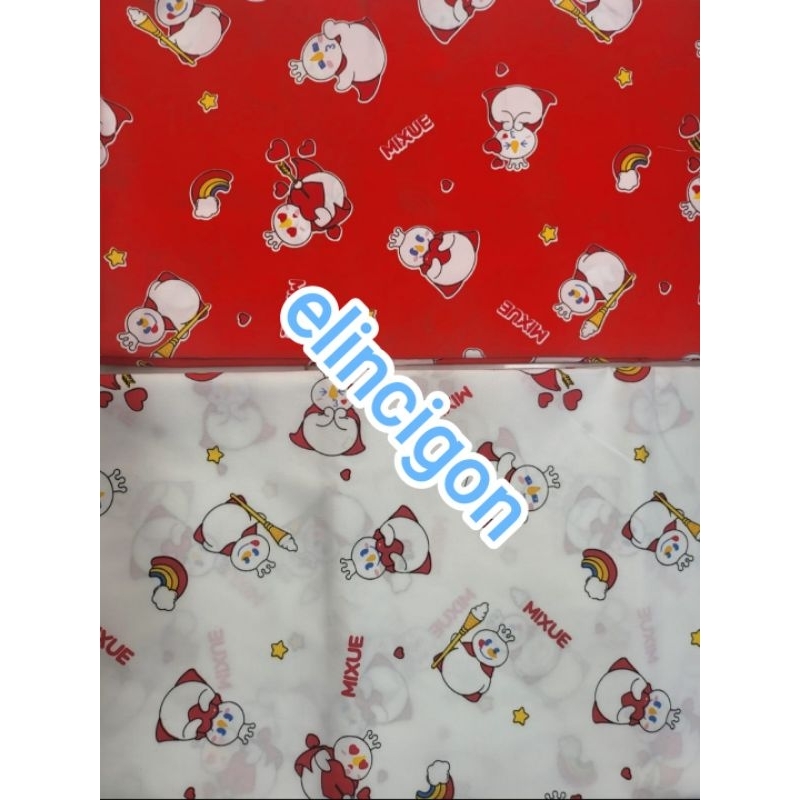 Jual KAIN POLYMICRO MOTIF MIXUE | Shopee Indonesia