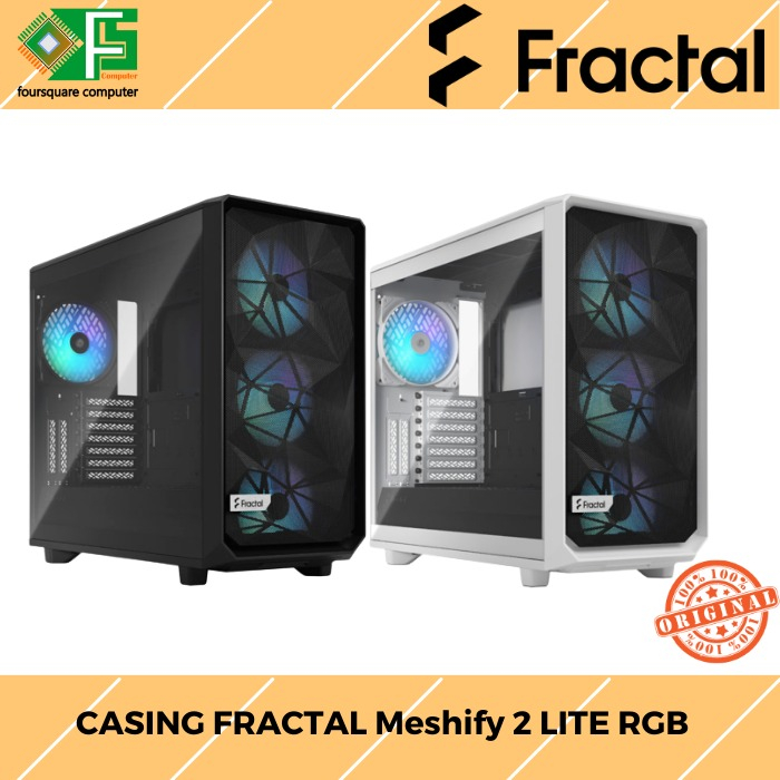 Jual PC CASING FRACTAL DESIGN Meshify 2 RGB | PC Casing Komputer ...