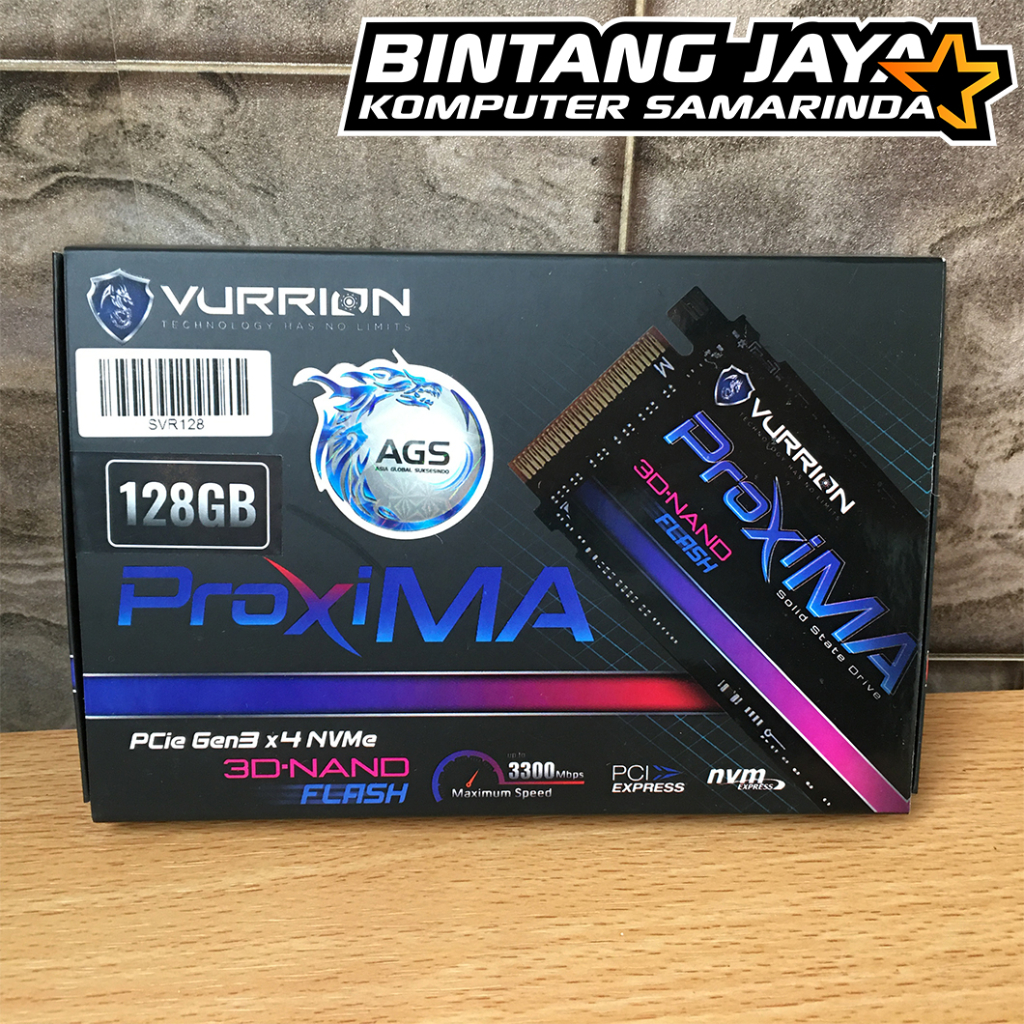 Jual Vurrion Proxima SSD M.2 NVME 1.4 PCIe Gen3 128GB / 256GB / 512GB ...