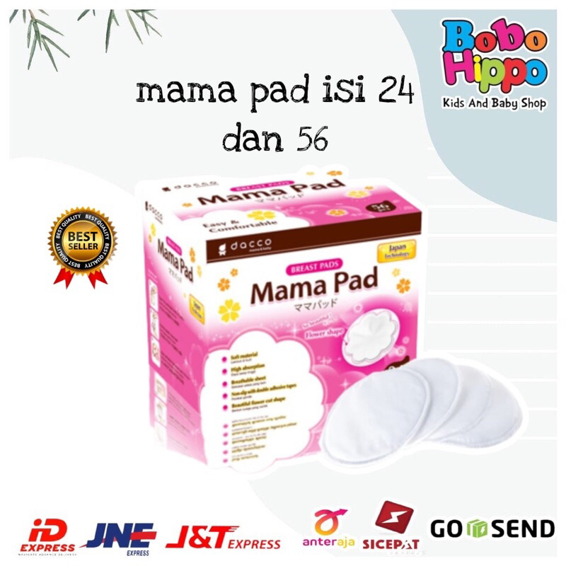 Jual Dacco Breastpad Mamapad Breast Pad Mama Pad Isi 56 / 24 Breastpad ...