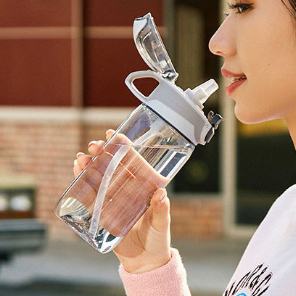 Jual CMSH Botol Minum Anak Sekolah 500ml & 750ml Trtian Bpa Free Ada Sedotan Anti Pecah Dan ...