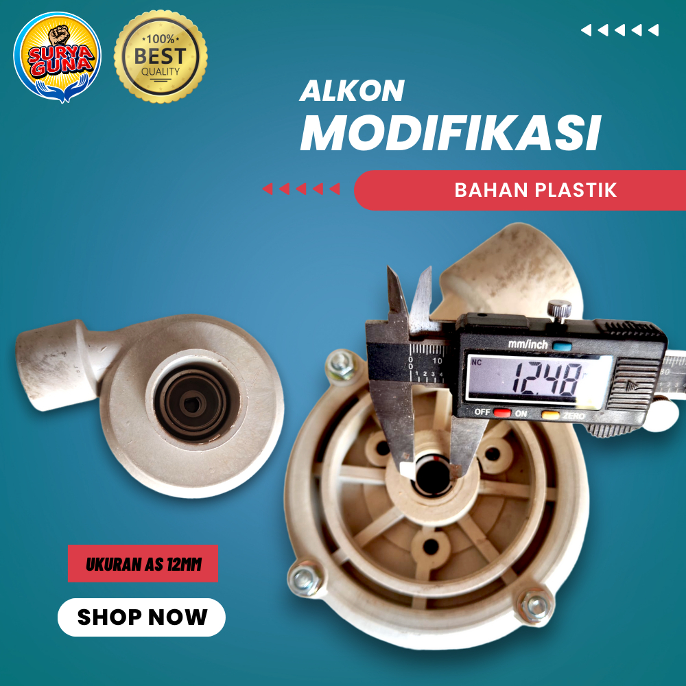 Jual jual alkon modifikasi bahan plastik tebal pipa 1.5" keongan ukuran ass 12 mm | Shopee Indonesia