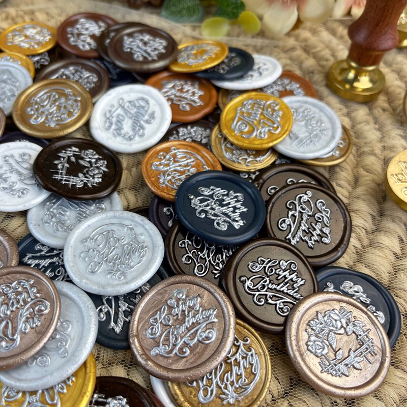 Jual Seal Wax by Lc / Seal Wax Stamp Instant / Sealwax with ink / Seal ...