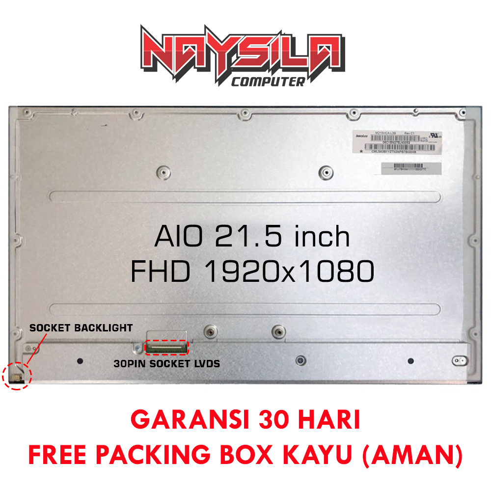 Jual LCD LED AIO 21.5 inch L42416-006 L42416-007 L42416-008 L42416-009 LM215WF9-SSA1 LM215WF9 ...