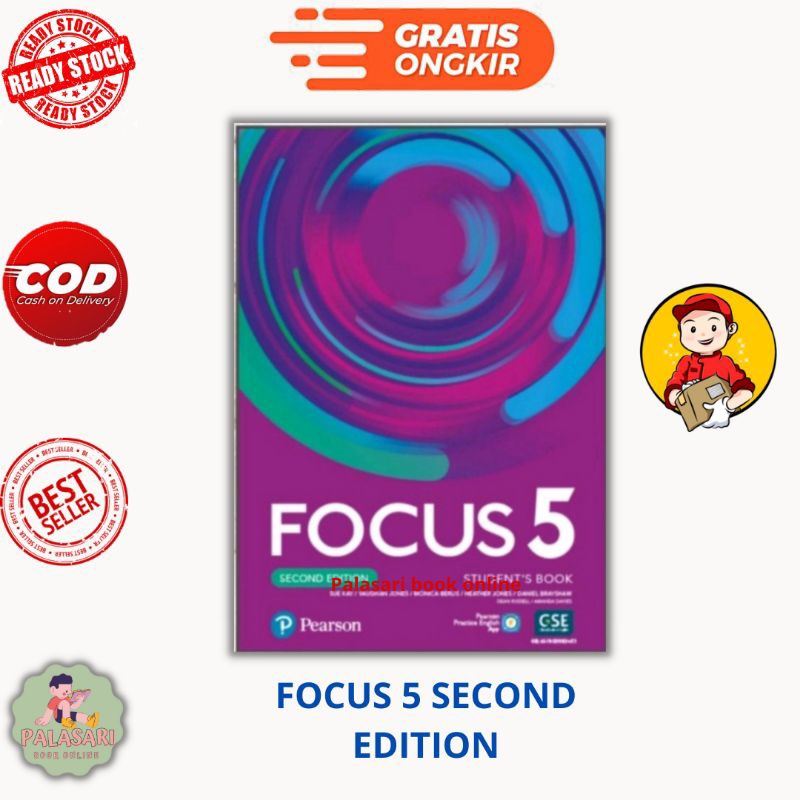 Jual BUKU FOCUS 5 STUDENTS BOOK SECOND EDITION - SUE KAY | Shopee Indonesia