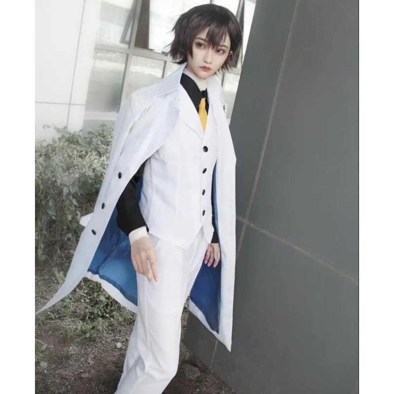 Jual Anime Bungo Stray Dogs: DEAD APPLE Dazai Osamu Cosplay Kostum ...