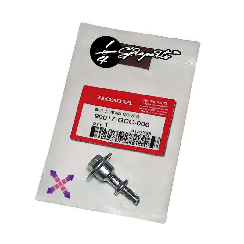 Jual Baut Cover Head ( Bolt Head Cover 90017GCC000 ) – BeAT eSP, Scoopy ...