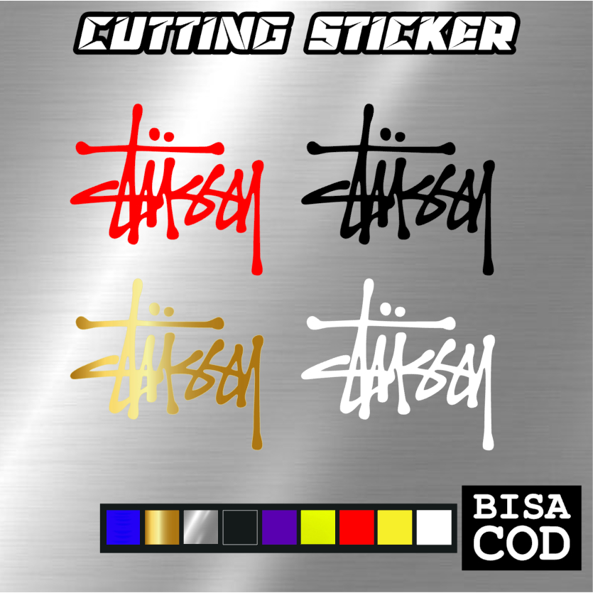Jual cutting sticker STUSSY | Shopee Indonesia