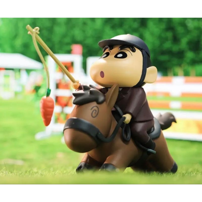 Jual Crayon Shinchan Shin Chan Riding Horse 52 Toys Carrier Cute Mini ...