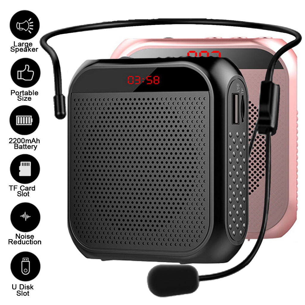 Jual Speaker Megaphone Mini Guru Tour Guide Pidato Speaker Pinggang ...