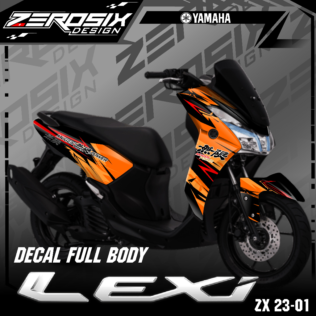 Jual DecaL Sticker Lexi Fullbody - Stiker Motor Yamaha Lexi 125 Variasi ...