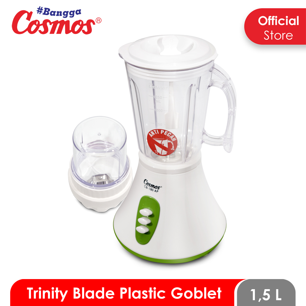 Jual Cosmos Trinity ANTI PECAH CB-180 AP - Blender 1.5 L | Shopee Indonesia