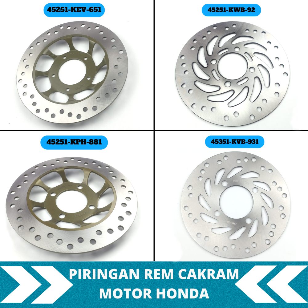 Jual PIRINGAN REM CAKRAM MOTOR HONDA 1 PCS | Shopee Indonesia