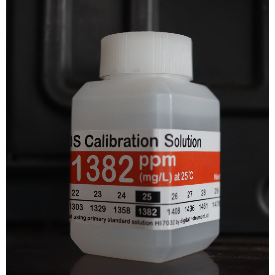 Jual TDS Calibration Solution - Cairan Larutan Kalibrasi TDS Meter 1382 PPM | Shopee Indonesia