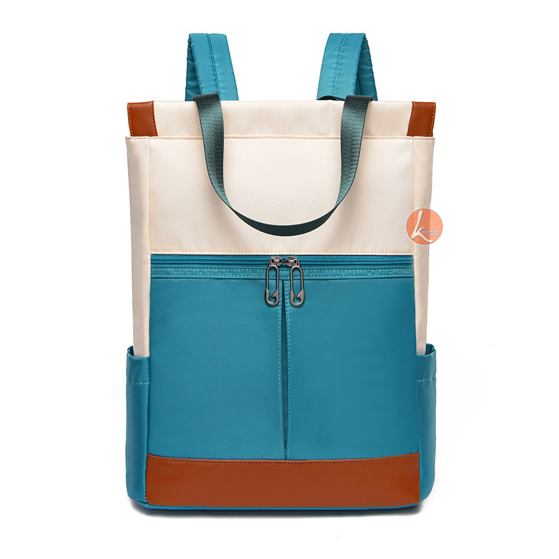 Jual Tas Ransel Wanita Baru Impor Tas Laptop Kain Oxford Kasual Warna ...